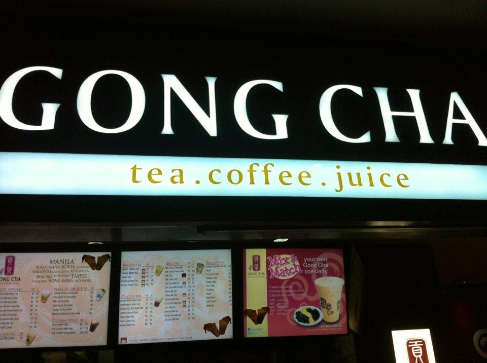 Menu at Gong Cha cafe, Quezon City, North Avenue