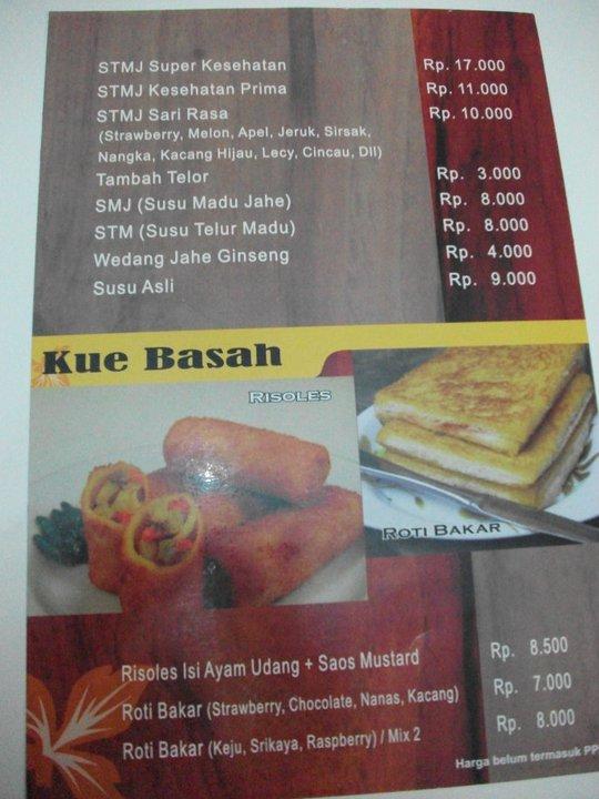 Menu at EG Exotic Garden Resto and Food Court restaurant, Surabaya