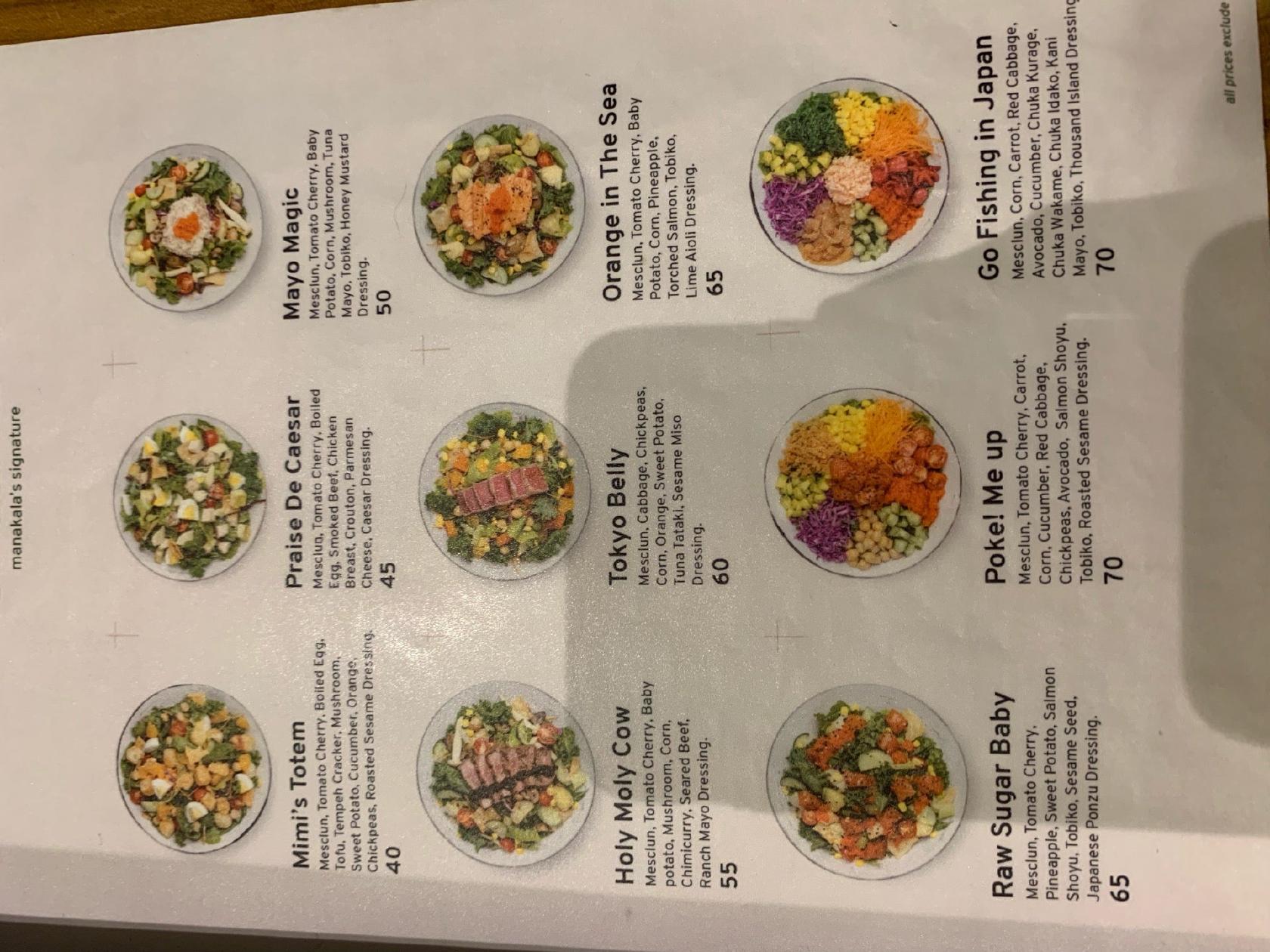 Menu at Manakala S. Parman cafe, Semarang, Jl. Letnan Jenderal S ...