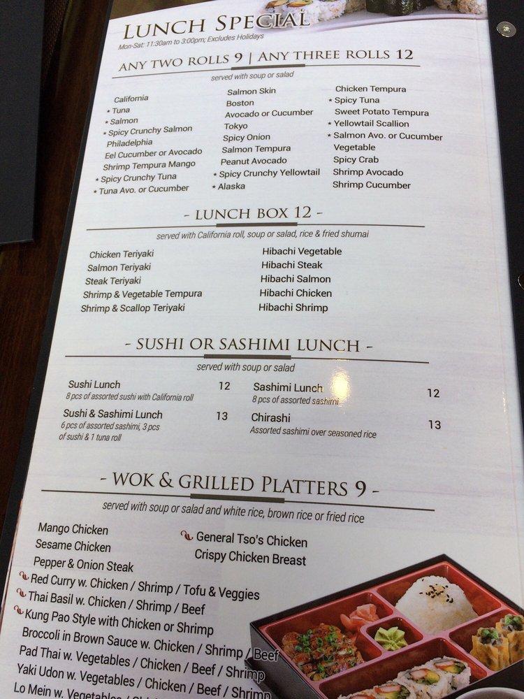 Menu at Sky Asian Cuisine restaurant, Kettering