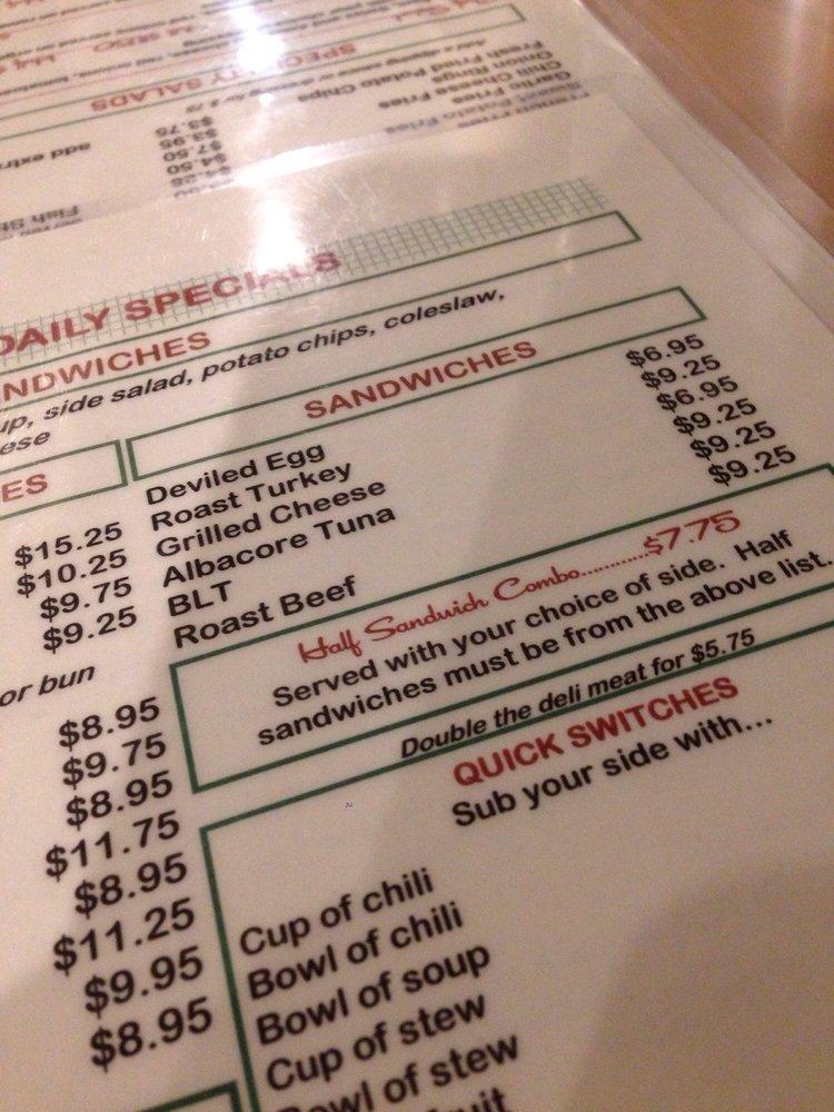 Menu at Giant Chef restaurant, Pleasant Hill