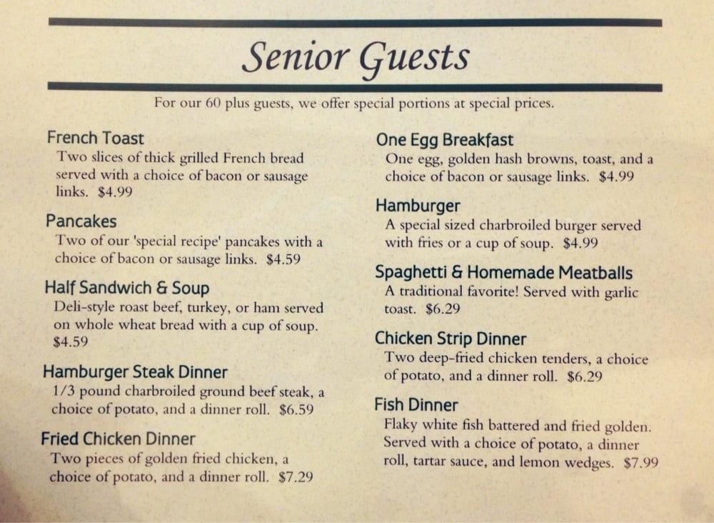 Menu at Millstone Family Restaurant, Milbank, E 4th Ave