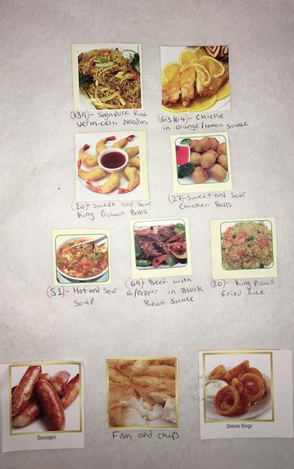 Menu at Central Fish Bar, Swansea