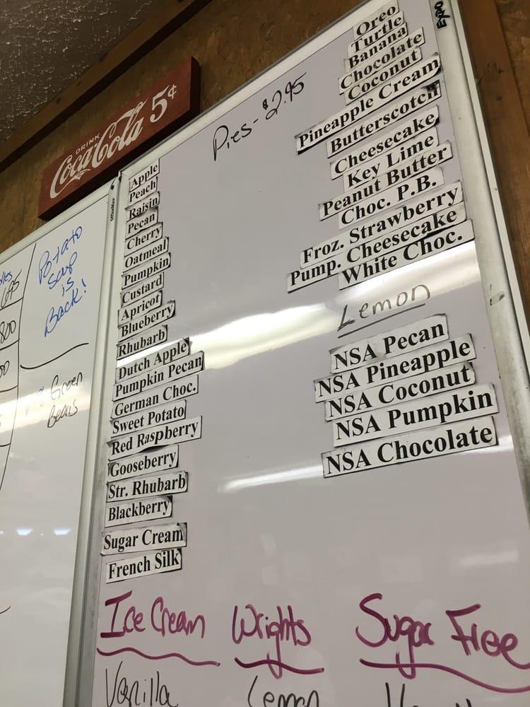 Menu at Covered Bridge Restaurant, Cayuga