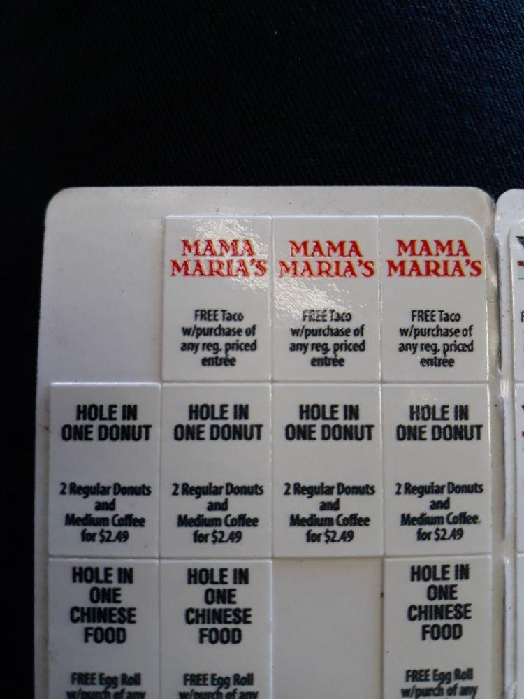 Menu at Mama Maria's Grill pub & bar, Phelan, 4204 Phelan Rd