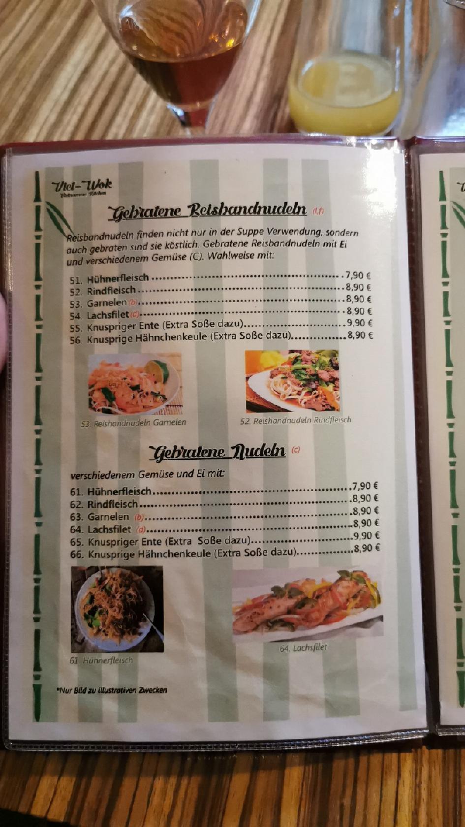 Speisekarte von Phung Van Thuc restaurant, Hallein