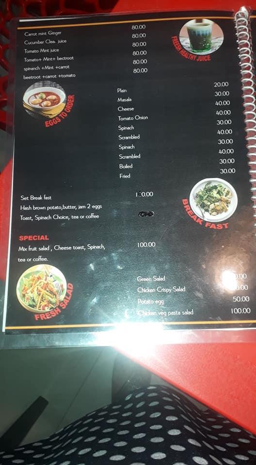 Menu at Panda Momos Restaurant, Hosapete