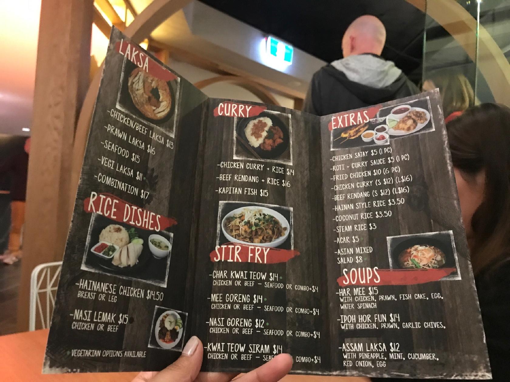 Menu at Jimmy's Recipe Gateway restaurant, Sydney, Level 2 Shop 2-04/1 ...