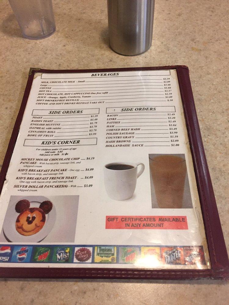 Menu at Hayward Family Restaurant, Hayward
