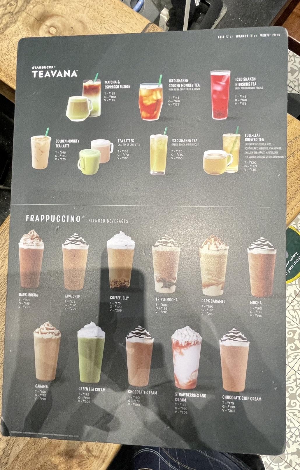 Carta de Starbucks Signa Designer Residences − Makati, Makati, Signa ...