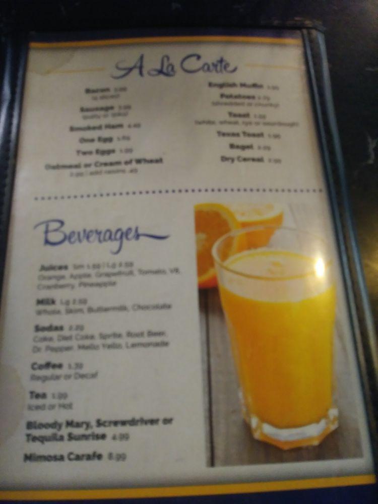 Menu at Square 109 Restaurant & Bar, Clinton