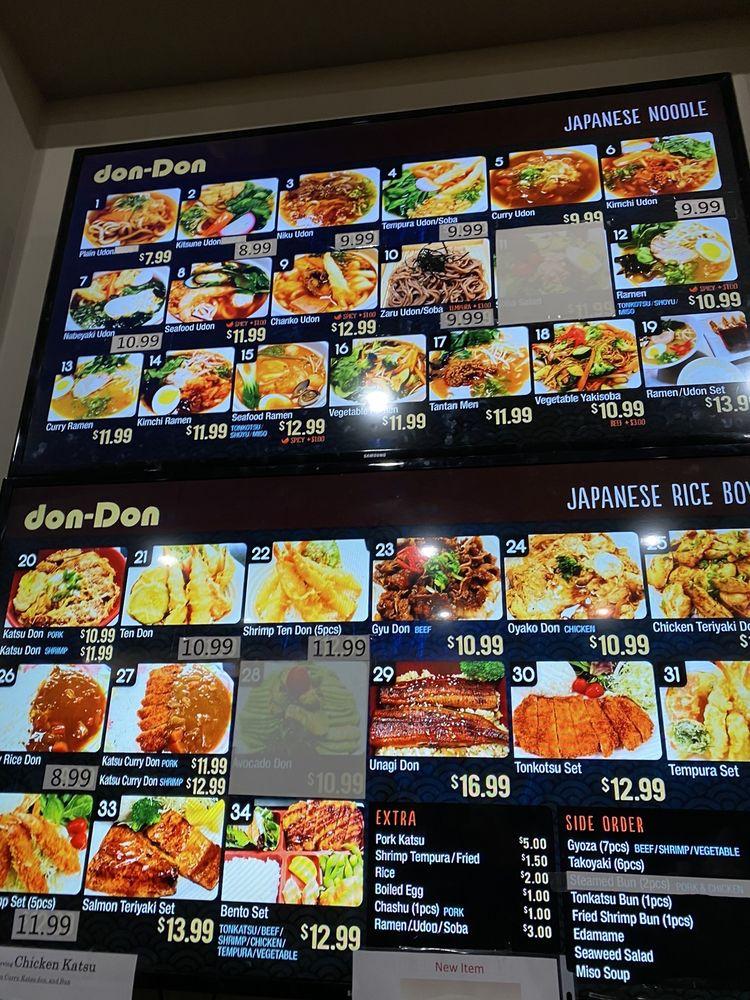 Menu at H Mart Cary restaurant, Cary