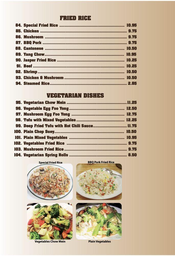 Menu at Hong & Sandy's Family Restaurant, Wetaskiwin