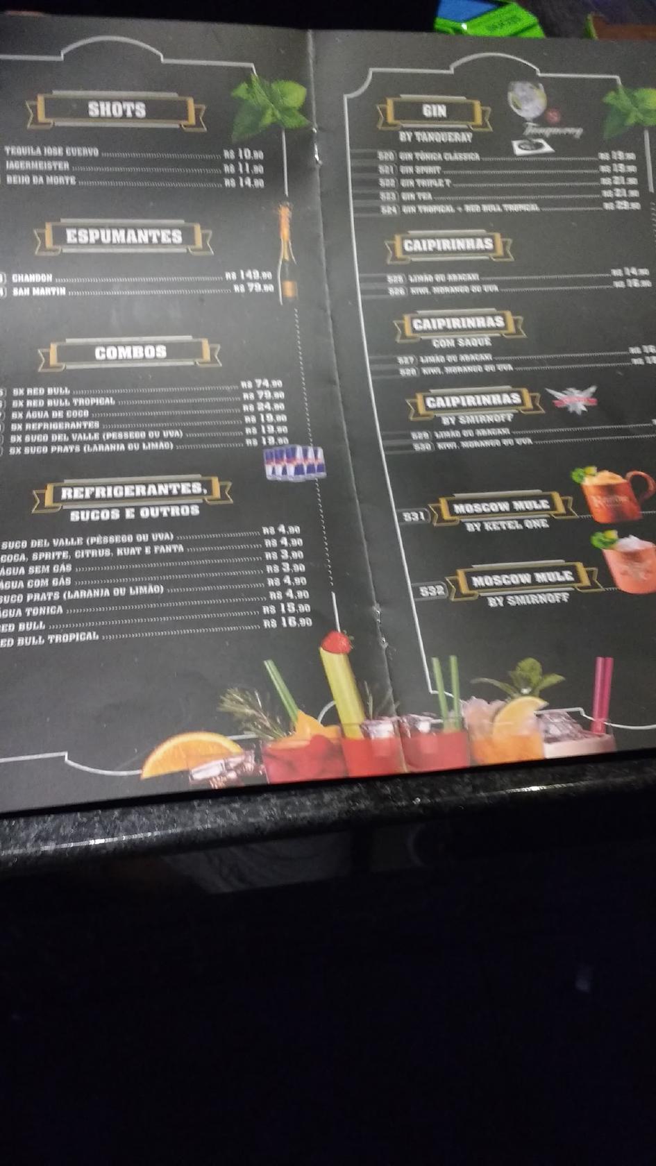 Menu em Arena Bar e Boteco, Cascavel, Av. Brasil