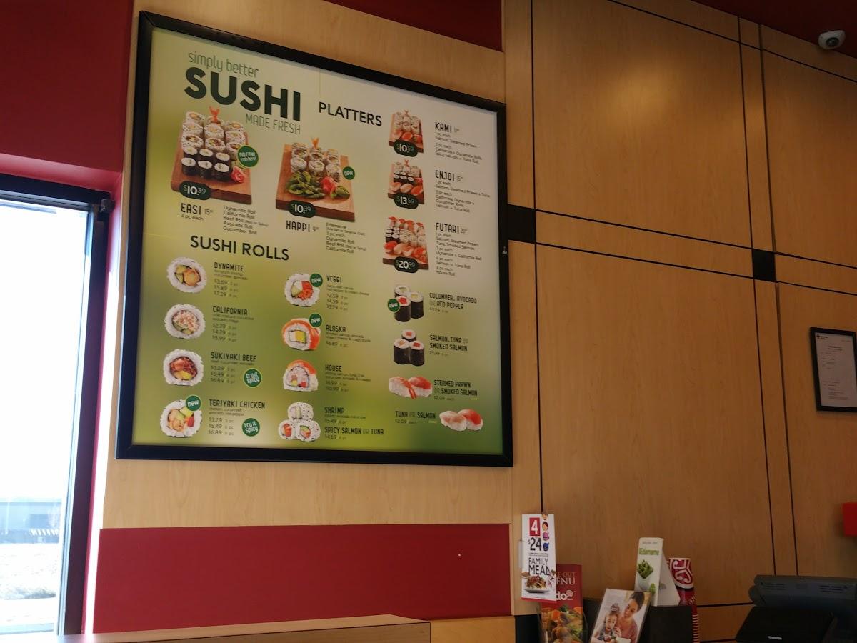 Menu at Edo Japan - Coulee Creek - Grill and Sushi restaurant, Lethbridge