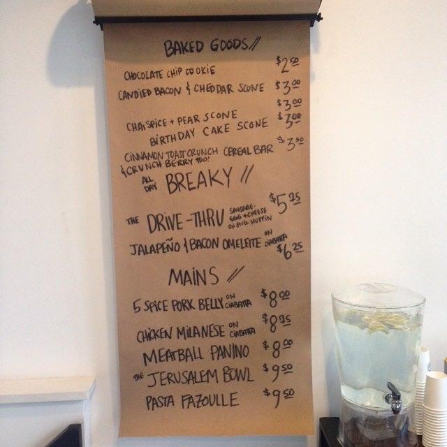 Menu at Saint James pub & bar, Hamilton