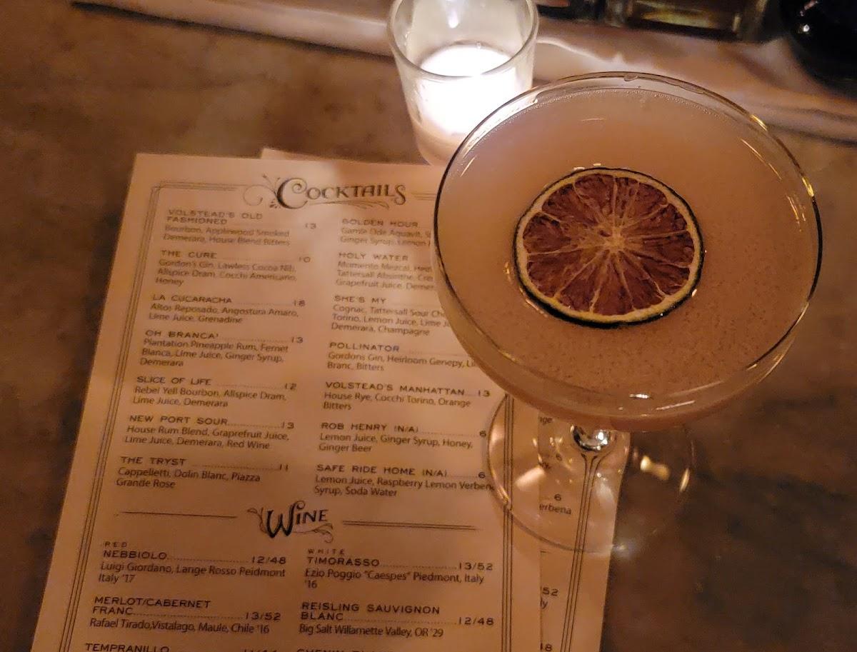 Menu at Volstead's Emporium pub & bar, Minneapolis