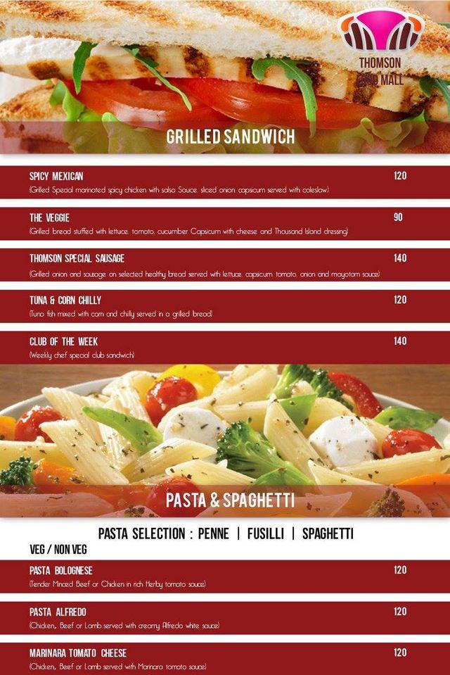 Menu at Thomson Bakery, Thiruvalla, 9HHG+X8V
