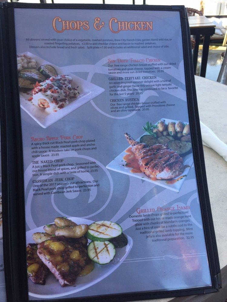 Menu at Bootleggers Waterfront Grille & Bar, Port Clinton