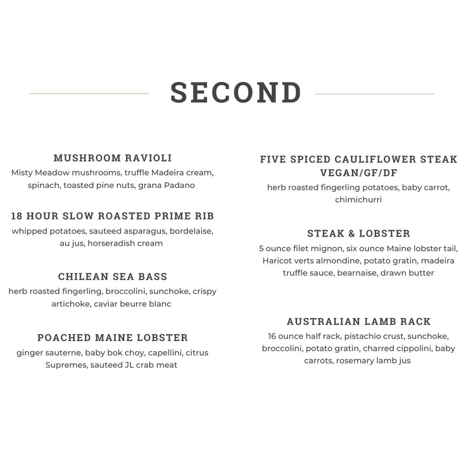 Menu at Magnolias at the Mill pub & bar, Purcellville
