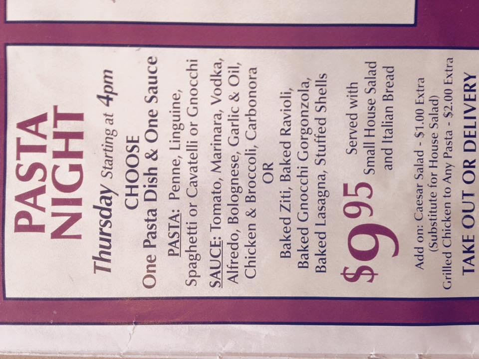 Menu at Leonardo's Pizza pizzeria, Massapequa