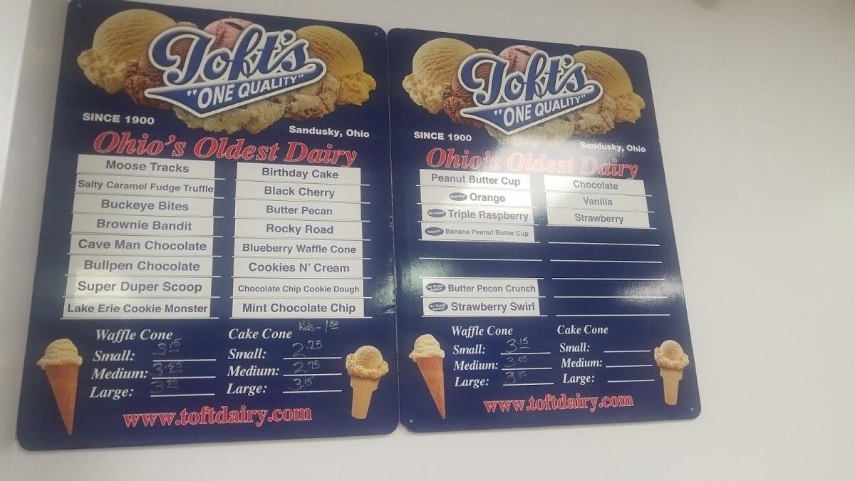 Menu at Dippers And Dogs restaurant, Upper Sandusky, E Wyandot Ave