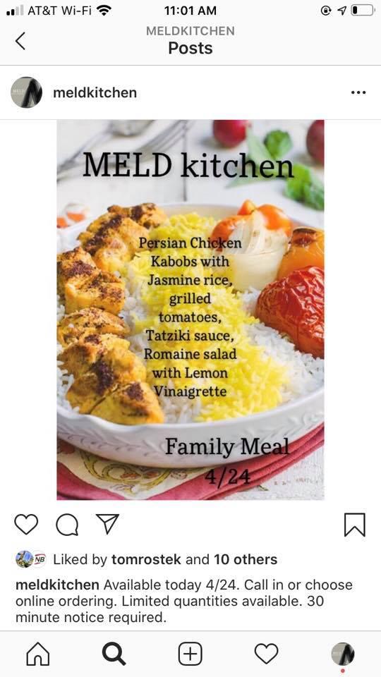 Menu at MELD kitchen + sandwich bar, Bentonville