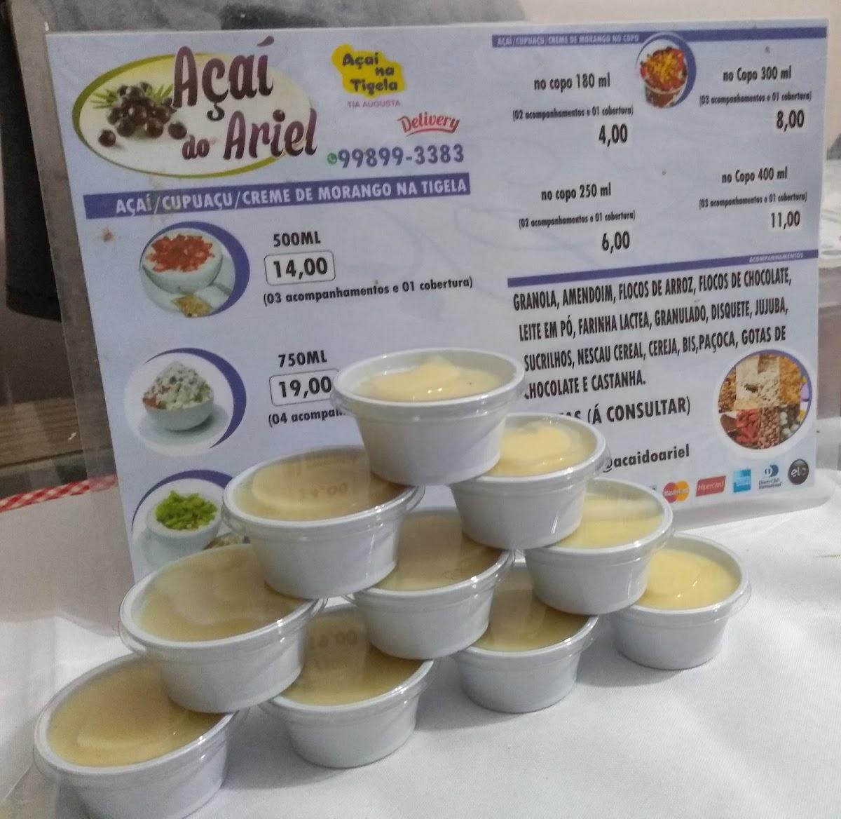 Menu em Açai Do Ariel pub & Bar, Aracaju