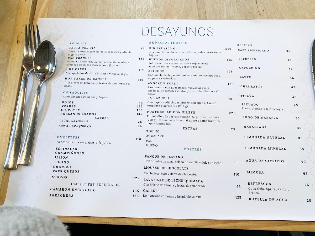 Carta del restaurante El Ciclo, Tecate, Blvd. Benito Juarez 633 Chavez