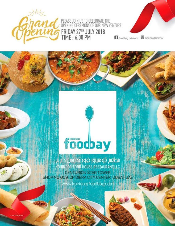 Menu at Foodbay Kohinoor fast food, Dubai