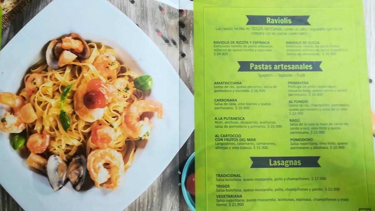 Carta del restaurante Trigos Artesanal - Cra. 15, Duitama