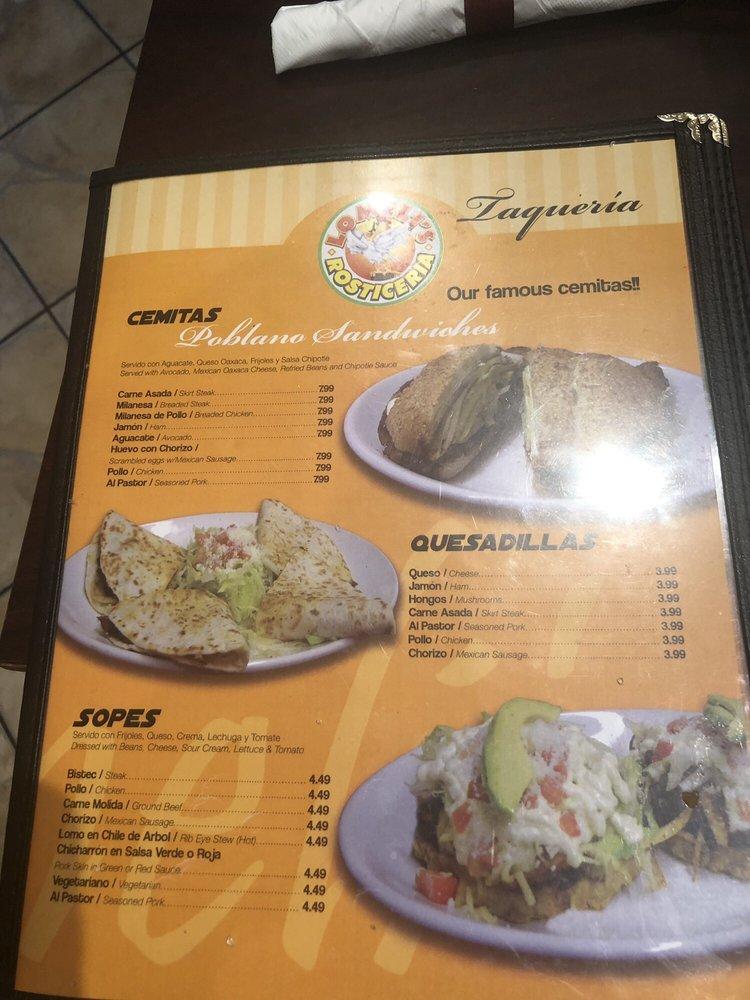 Menu at Lomeli's Rosticeria restaurant, Round Lake Beach, N Cedar Lake Rd