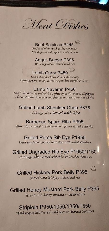 Menu at Casa Renato Resto & Events Place restaurant, Quezon City, 7 ...