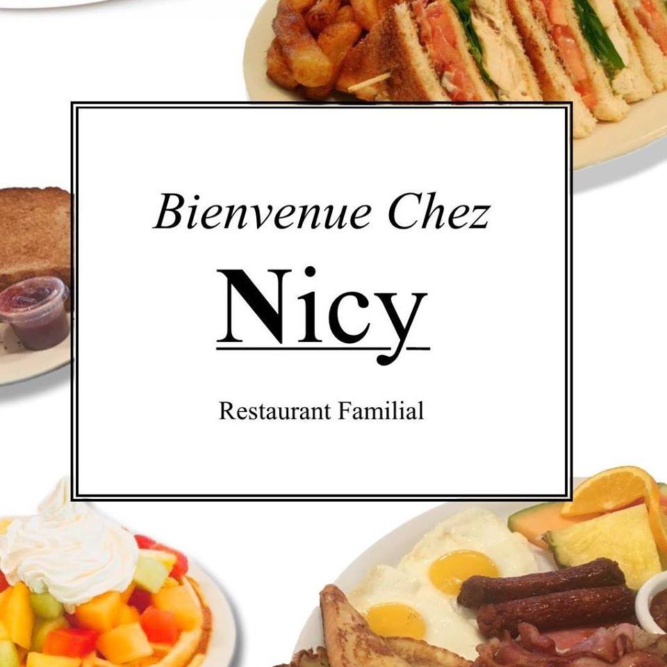 Menu at Resto Chez Nicy restaurant, Canada