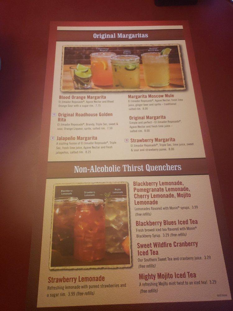 Menu at Original Roadhouse Grill steakhouse, Victorville