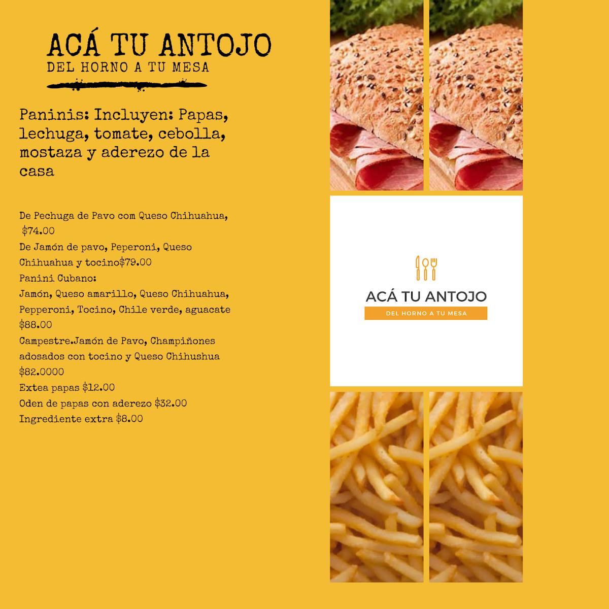 Menu at BURGER Y MÁS restaurant, Hermosillo