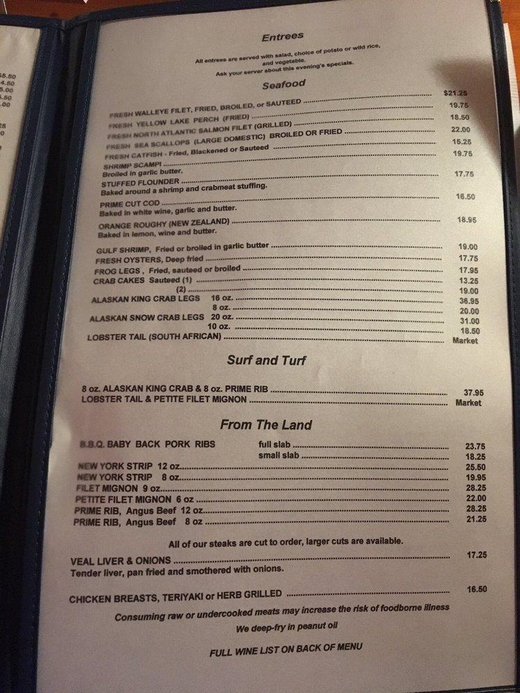 Menu at Windward Passage pub & bar, Columbus