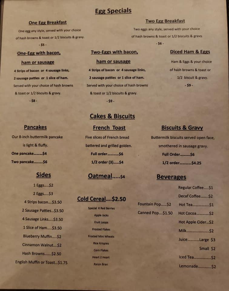 Carta del restaurante Great Northern Hotel, Malta