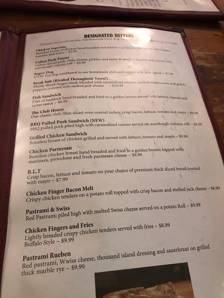 Menu at Almost There Restaurant, Albany, White Mountain Hwy