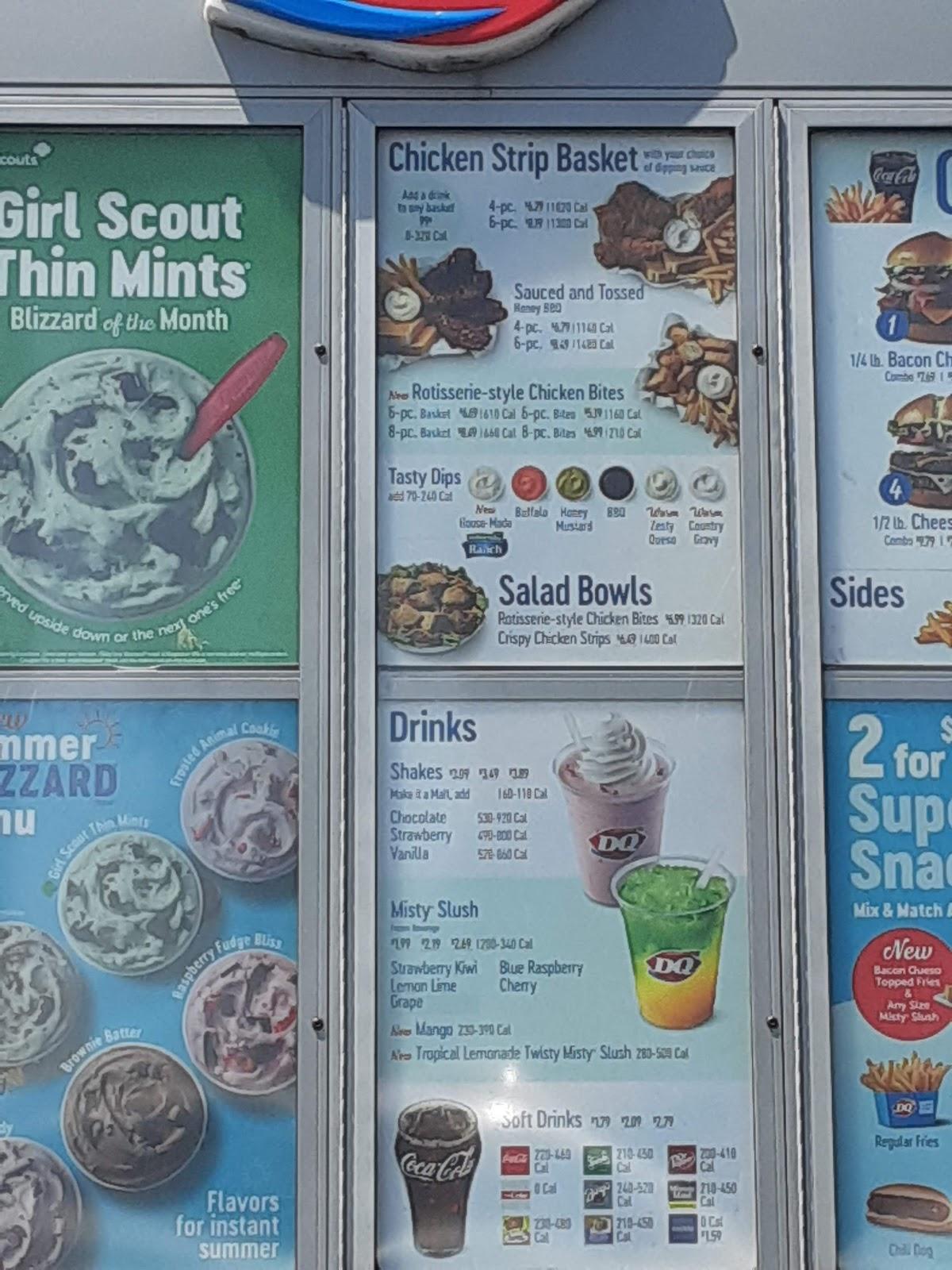 Menu at Dairy Queen Grill & Chill fast food, New Kensington, Freeport Rd