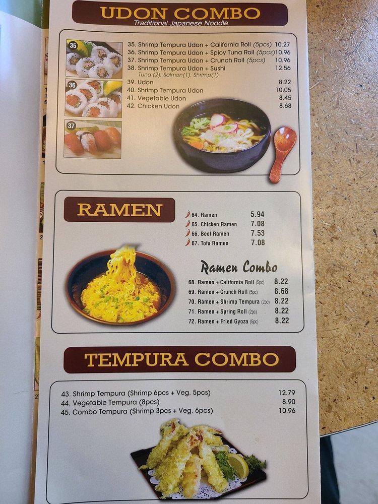Menu at Rolling Rice restaurant, Rosemead