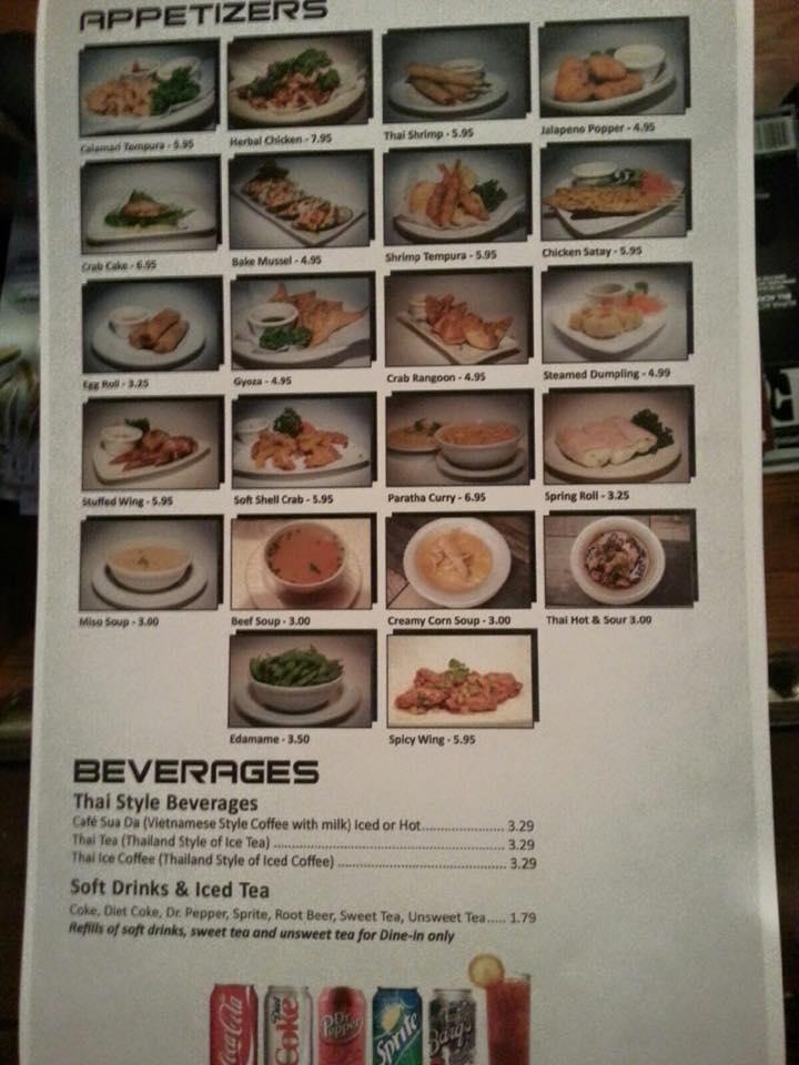 Menu at Cafe RawZ of West Monroe, West Monroe