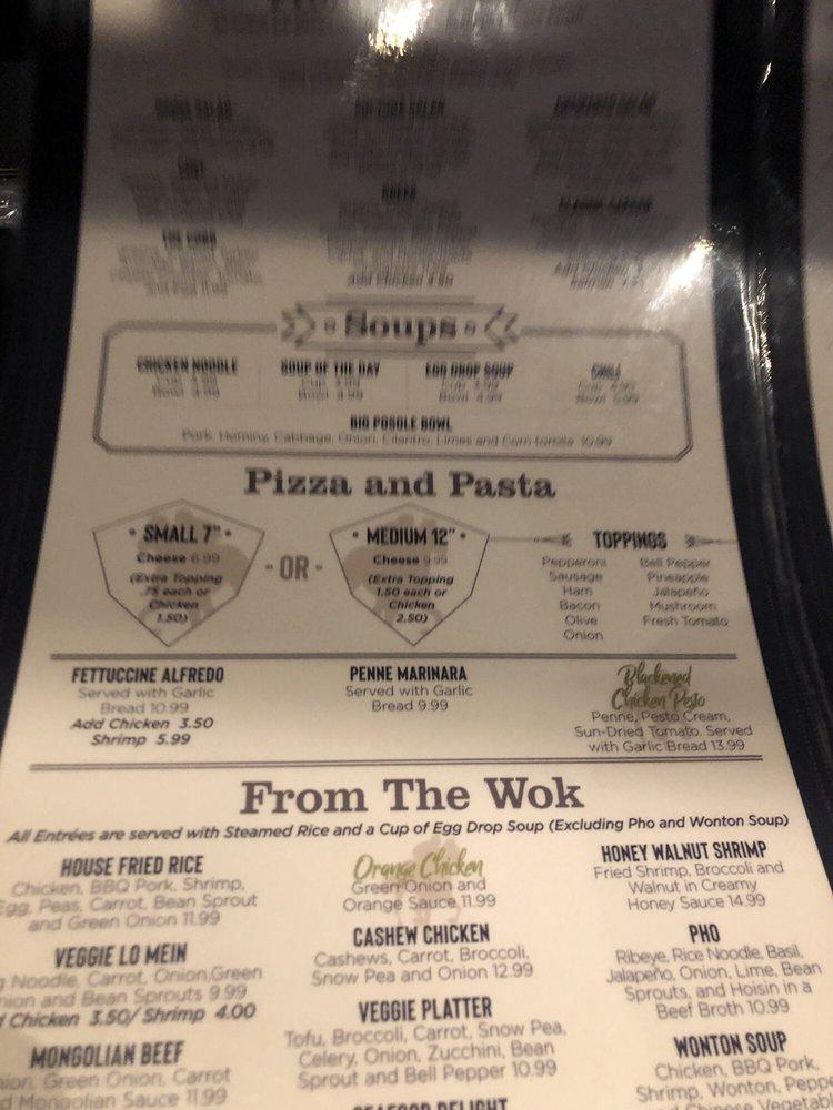Menu at The Derby Room Norco pub & bar, Norco
