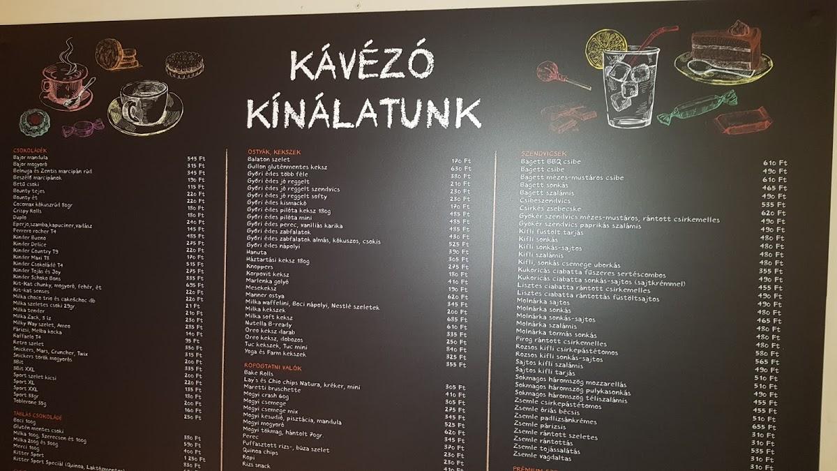 Menu at Arena Corner Office Canteen restaurant, Budapest, Budapest -45