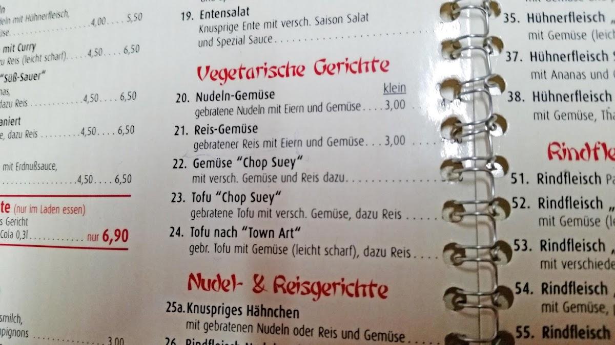 Speisekarte von China Town Express restaurant, Leverkusen