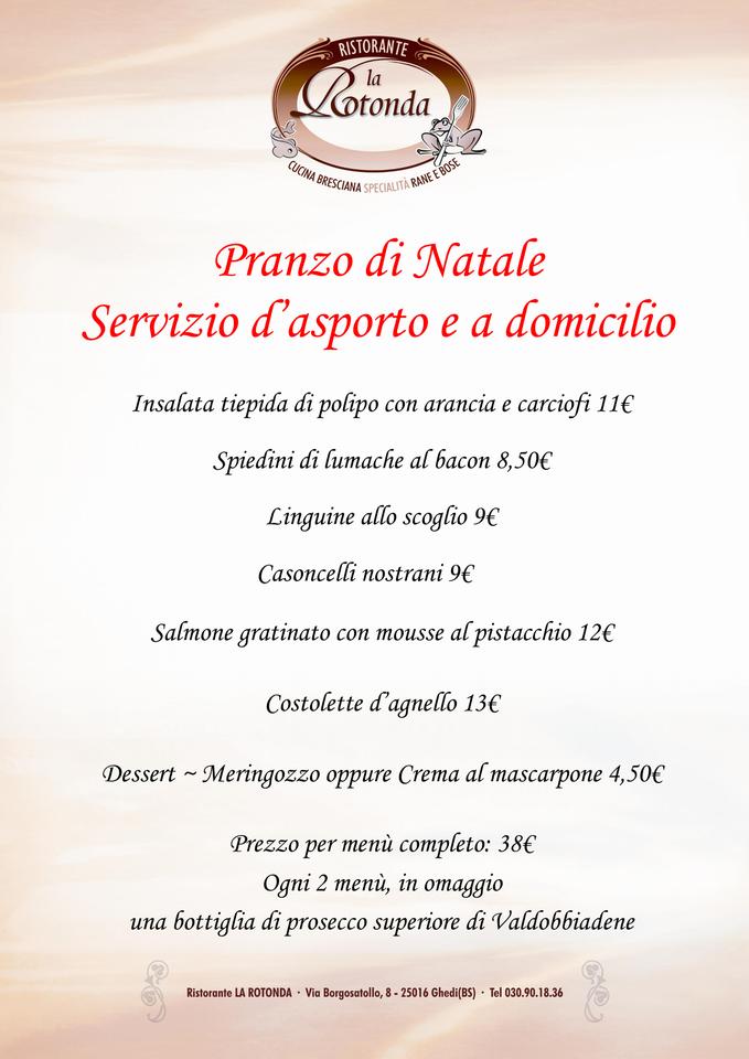 Menu da La Rotonda Ristorante Pizzeria, Ghedi