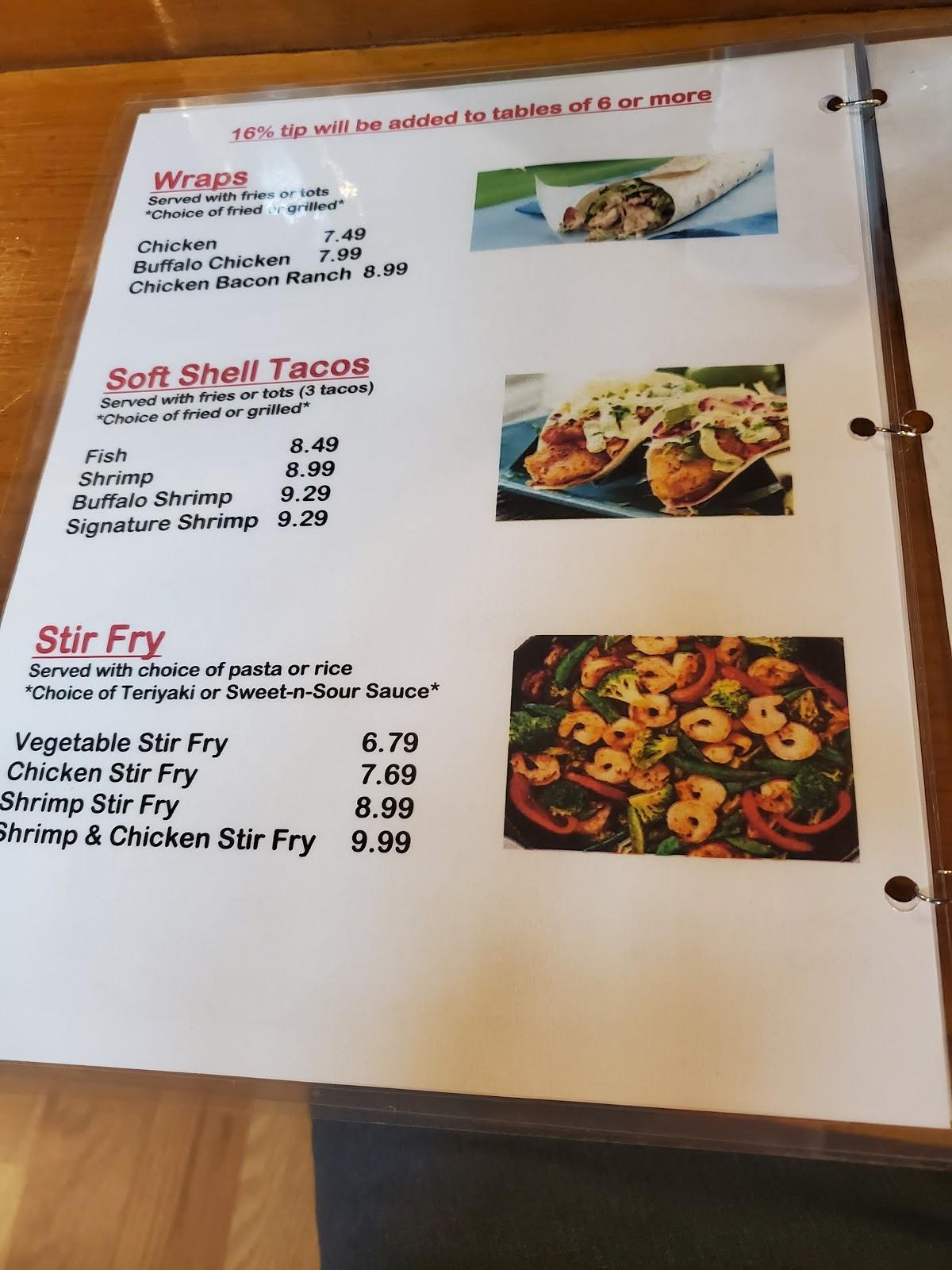 Menu at Mintos Bar and Grill, Donalsonville