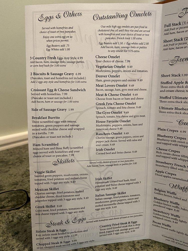 Menu at Dolphin Restaurant, Bedford