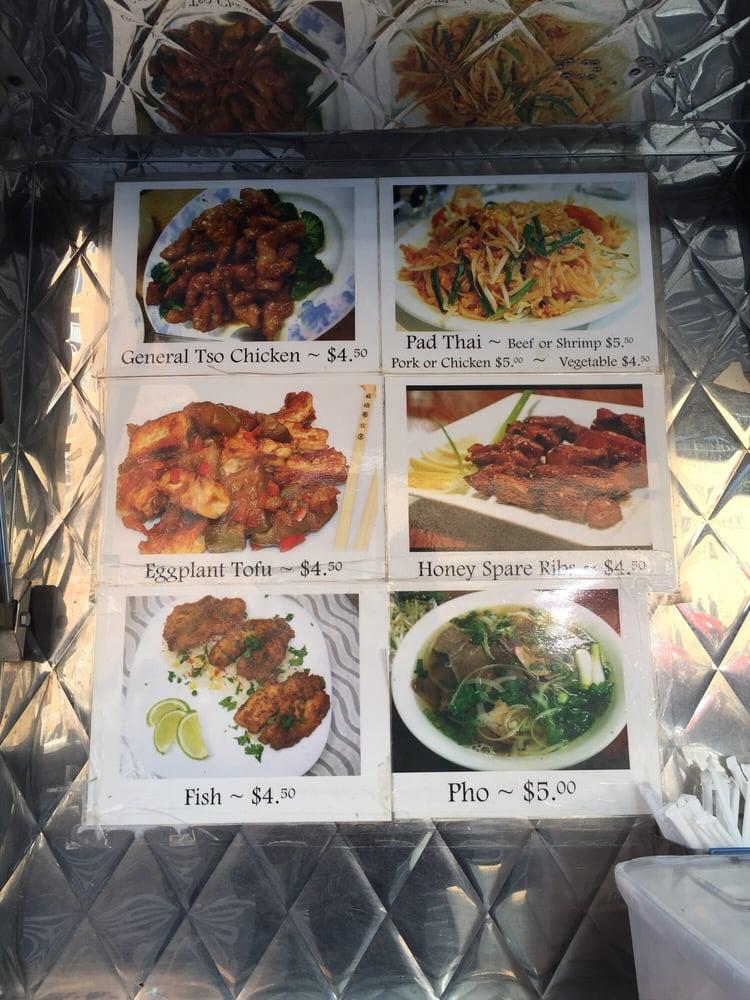 Menu at Le Anh Chinese Food restaurant, Philadelphia