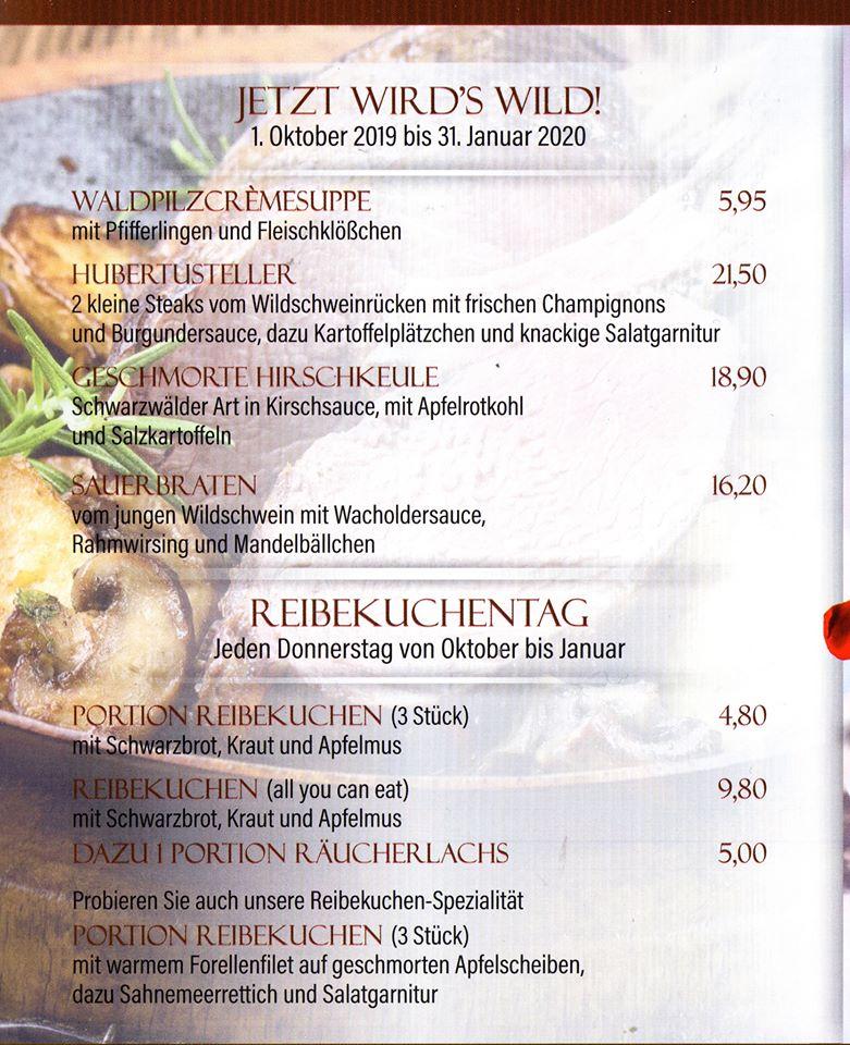 Speisekarte von Collins Andrea Rheinterrassen restaurant, Rees